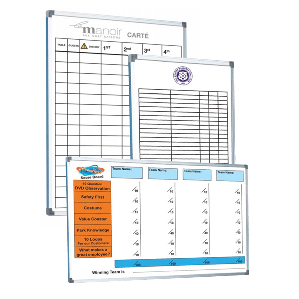 Custom Printed Whiteboards from Shropshire Printing - Shropshire Printing