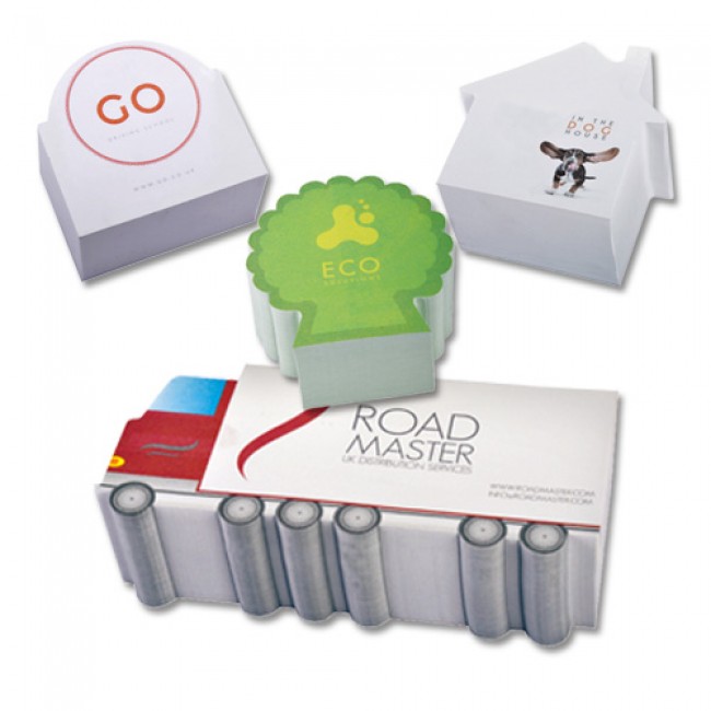 Shaped notepads - Shropshire Printing