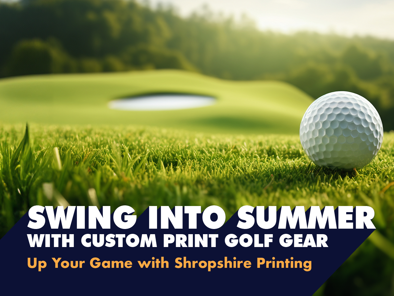 Swing Into Summer with Custom Print Golf Gear: Up Your Game with Shropshire Printing ...
