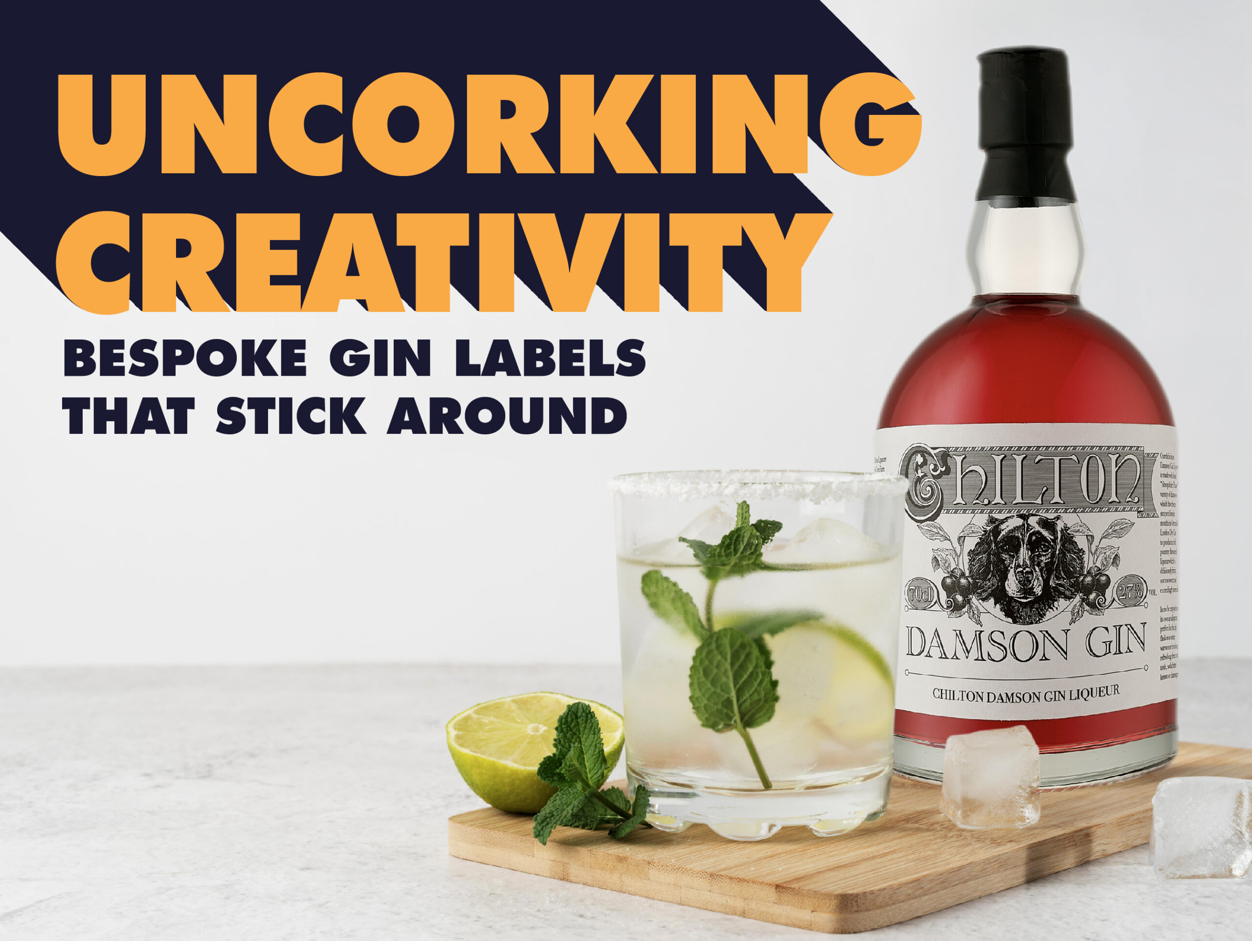 Uncorking Creativity: Completely Bespoke Gin Labels with Shropshire ...
