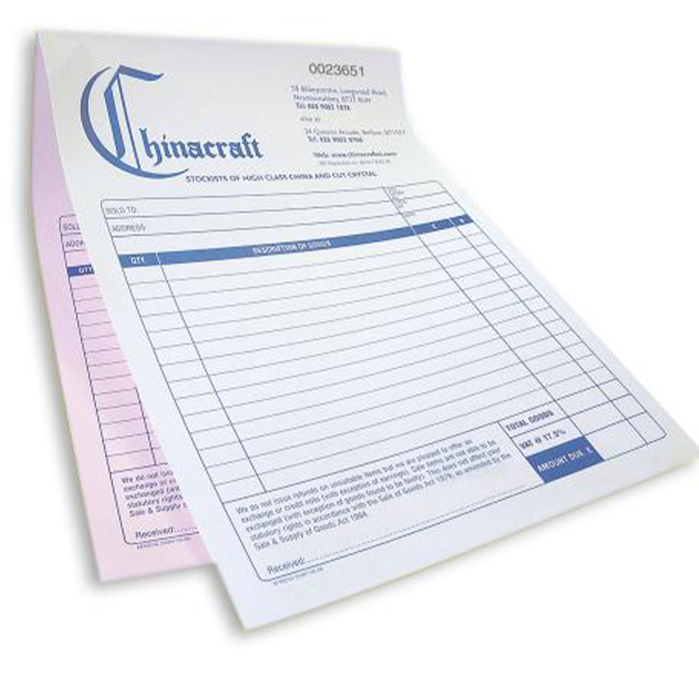 NCR Pads - Shropshire Printing