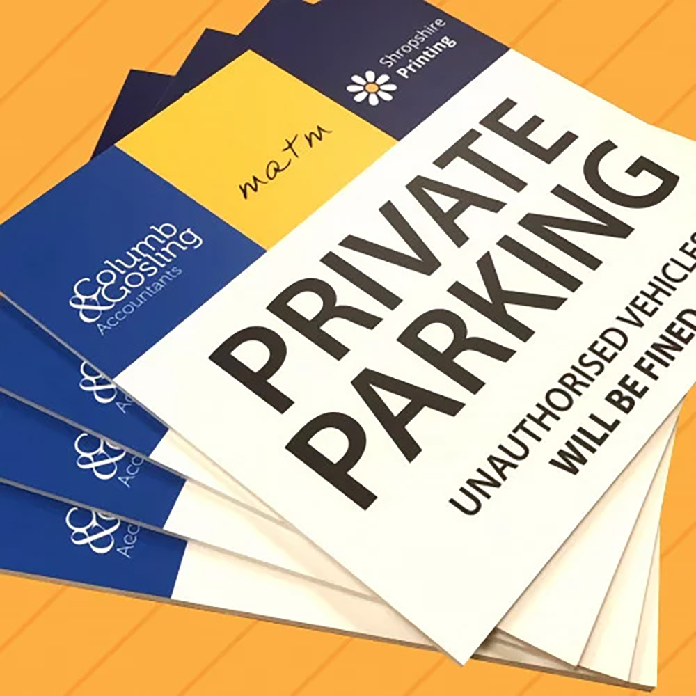Foamex Boards - Shropshire Printing